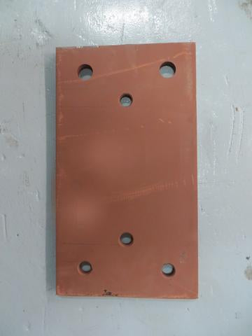 R051 Back Plate (450 x 250 x 15 mm) — Rubber.co.uk