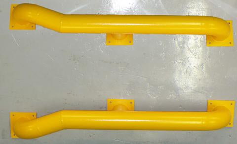 R244 Wheel Guide (2070 x 600 x 365 mm) — Rubber.co.uk